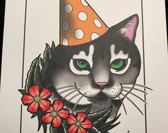 Traditional tattoo flash | Etsy