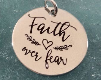 Faith over fear | Etsy