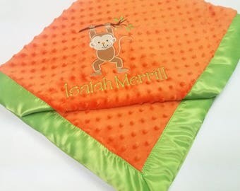 Monkey blanket | Etsy