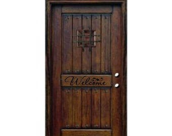 Door vinyl lettering | Etsy