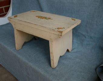 Vintage step stool | Etsy