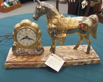 Vintage brass horse | Etsy