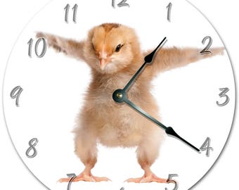 Chicken clock | Etsy