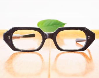 Octagon eyeglasses | Etsy