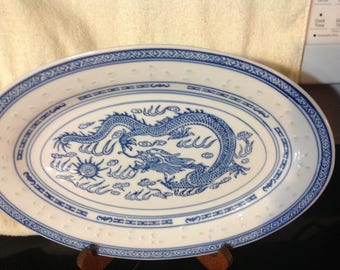 Dragon platter | Etsy