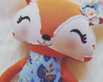 Fox stuffed animal | Etsy