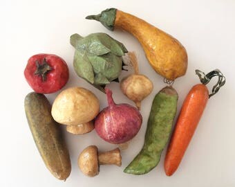 Fake vegetables | Etsy