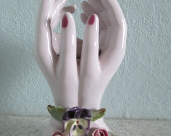 Capodimonte vase | Etsy