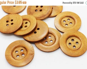 Mini England Flag Wooden Button British Flag Button Tiny