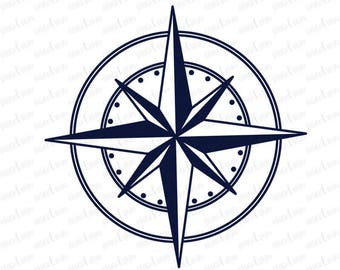 Compass stencil | Etsy