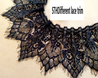 Eyelash lace trim | Etsy