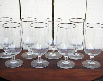 Vintage goblets | Etsy