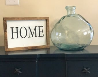 Rustic home sign | Etsy