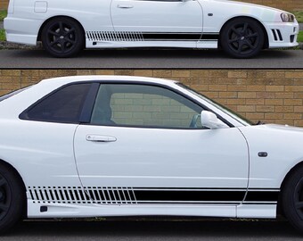 Skyline vinyl decal | Etsy