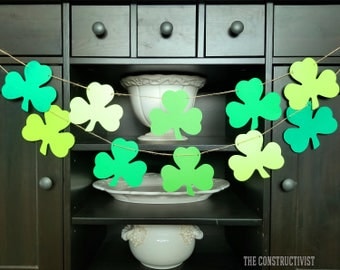 Clover garland | Etsy