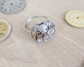 Watch movement ring | Etsy