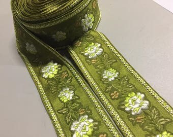 Brocade ribbon | Etsy