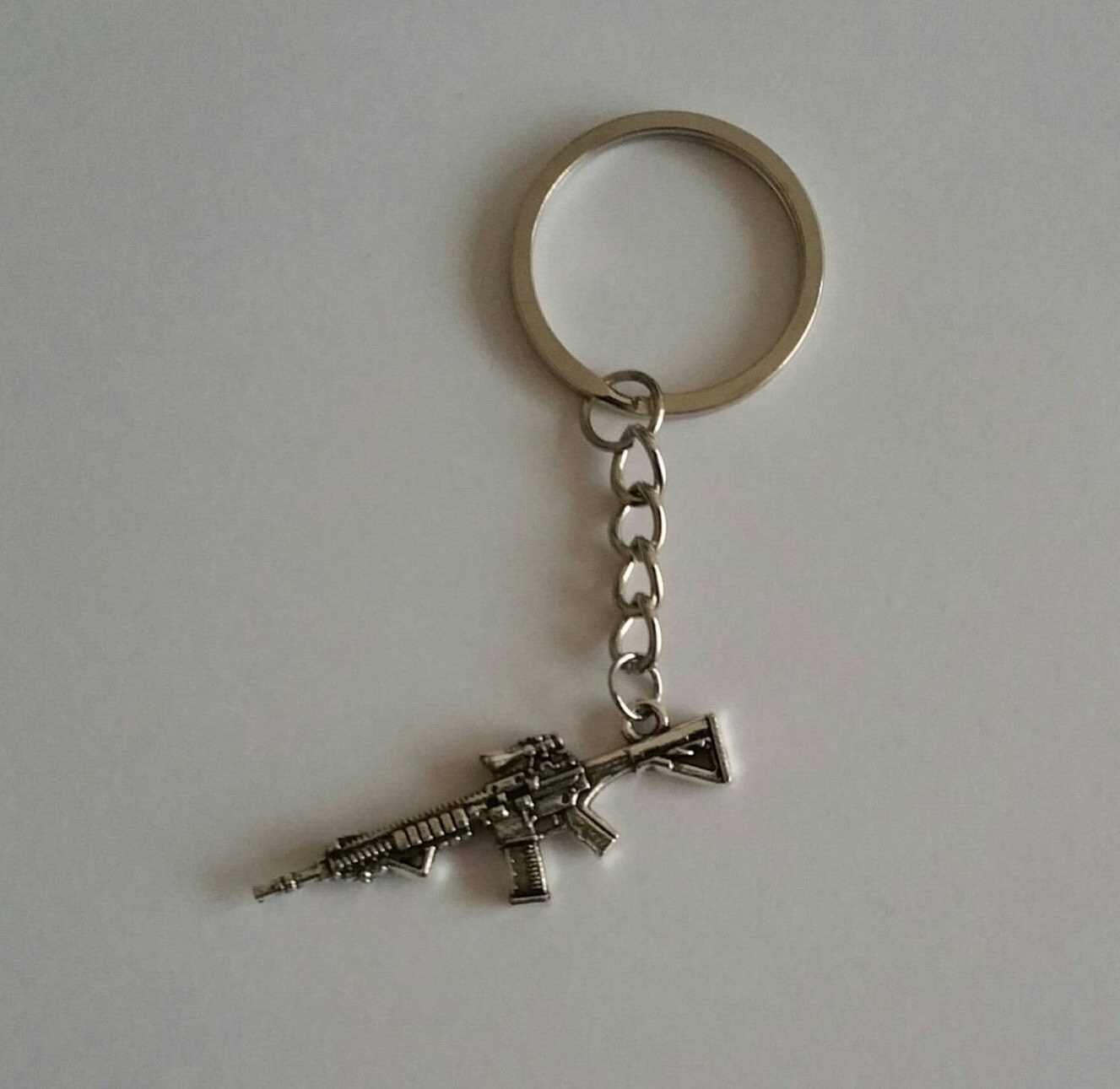 AR15 Rifle Keychain M4 Carbine Rifle Keychain Assault Rifle