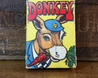 Donkey card | Etsy