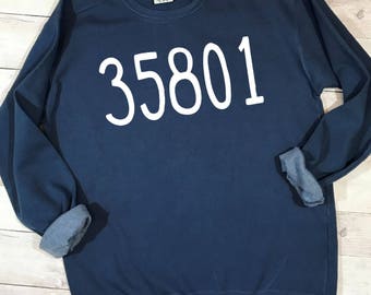 Zip code shirt | Etsy