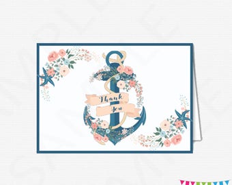 Nautical thank you | Etsy