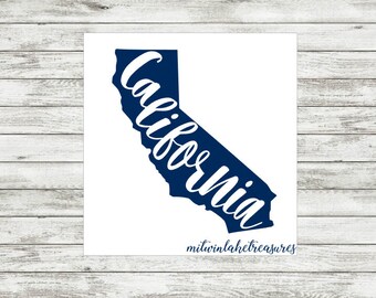 California decal | Etsy