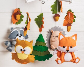 Felt forest animals | Etsy