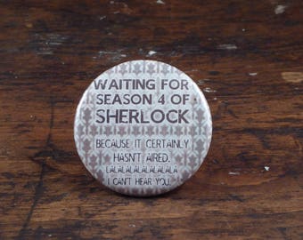 Sherlock pin | Etsy