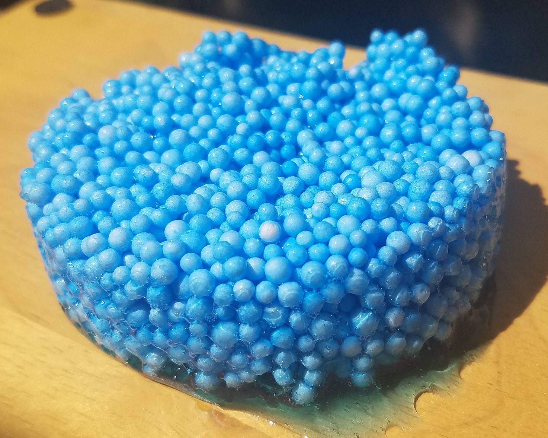 Baby Blue Scented Floam/Floam/Crunchy Slime/Scented