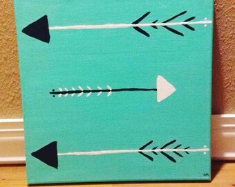 Arrow painting | Etsy