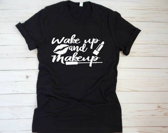 Makeup shirt | Etsy