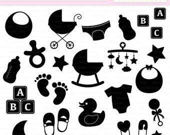 Baby silhouette | Etsy