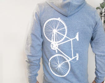 Bicycle hoodie | Etsy