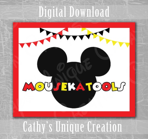 Mousekatools Printable Labels
