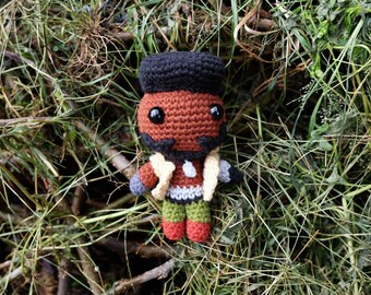 PATTERN: Cloud Strife Final Fantasy VII Amigurumi crochet