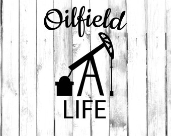 Oilfield decal | Etsy