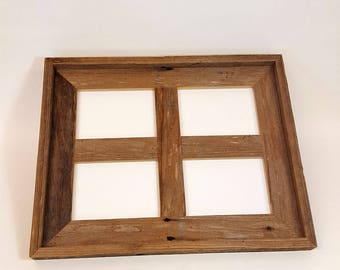 Reclaimed wood frame | Etsy