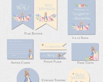 Peter rabbit shower | Etsy