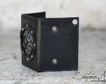 Steampunk wallet | Etsy