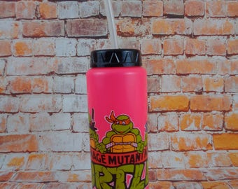 Tmnt water bottle | Etsy