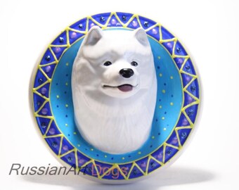 Samoyed figurine | Etsy