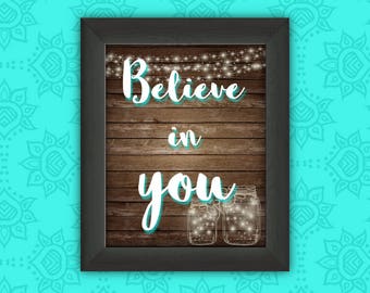 Believe in you | Etsy