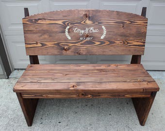 Wedding bench | Etsy