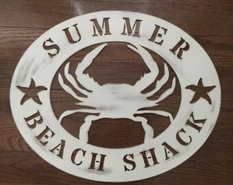 Crab shack sign | Etsy