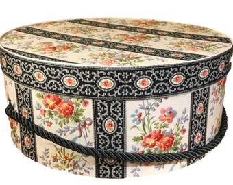 Decorative hat box | Etsy