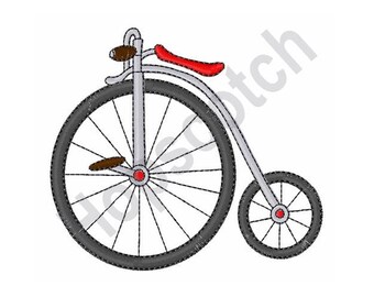 Bicycle embroidery | Etsy