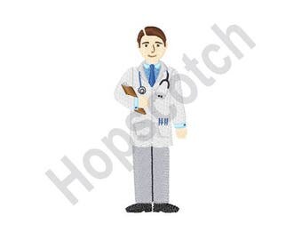 Doctor embroidery | Etsy