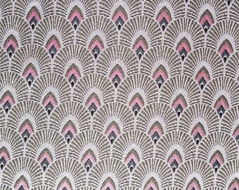 Peacock fabric | Etsy