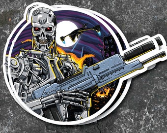 Terminator decals | Etsy