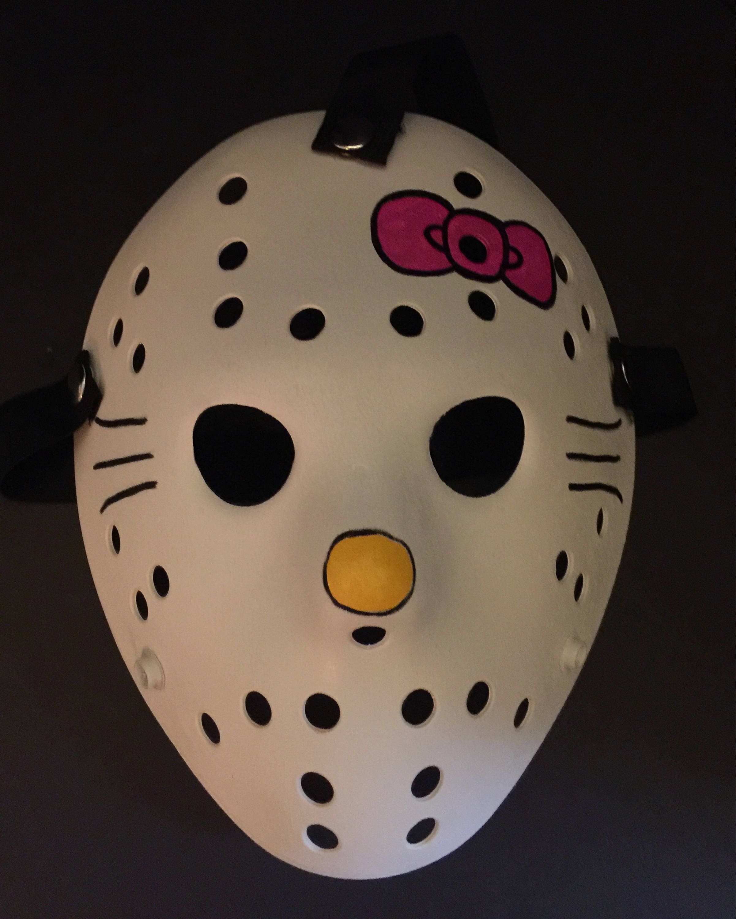 Hello Kitty Jason Custom Hockey Mask
